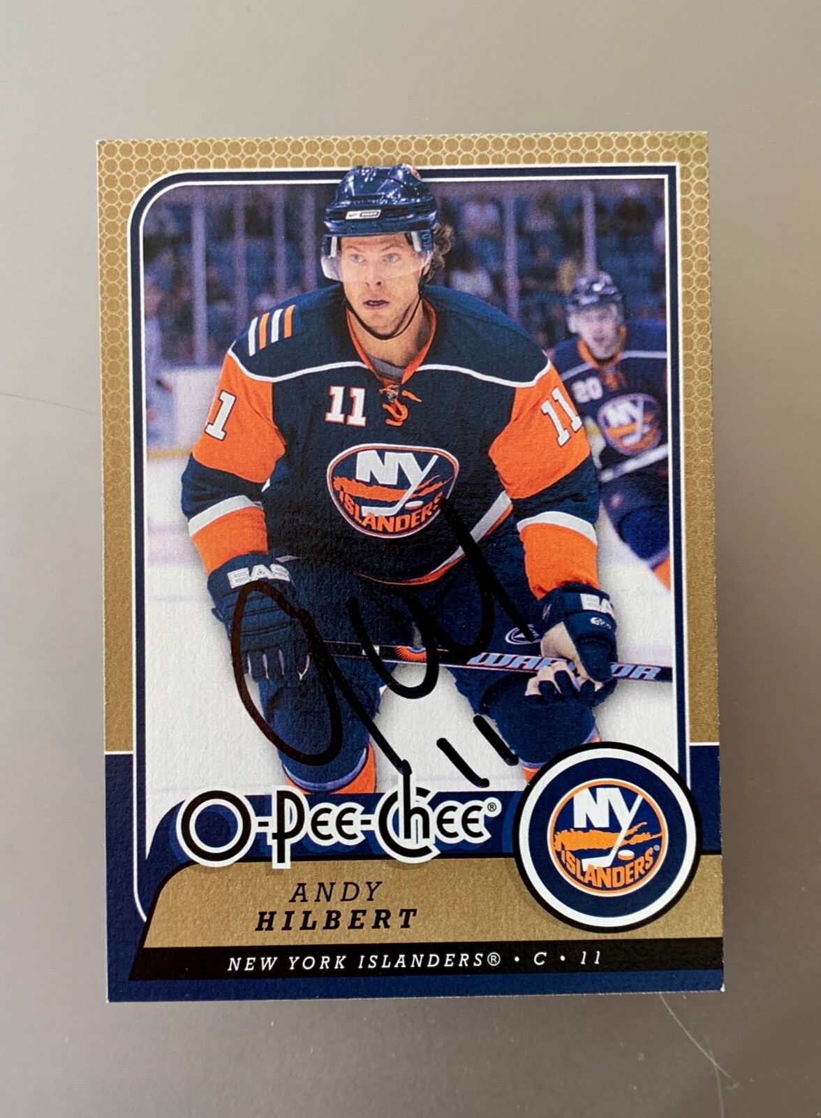 2008-09 O-Pee-Chee Andy Hilbert Autographed Card Islanders | eBay