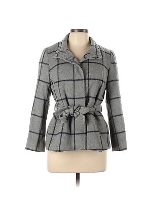 J by Jasper Conran Women Gray Wool Coat 13 | eBay