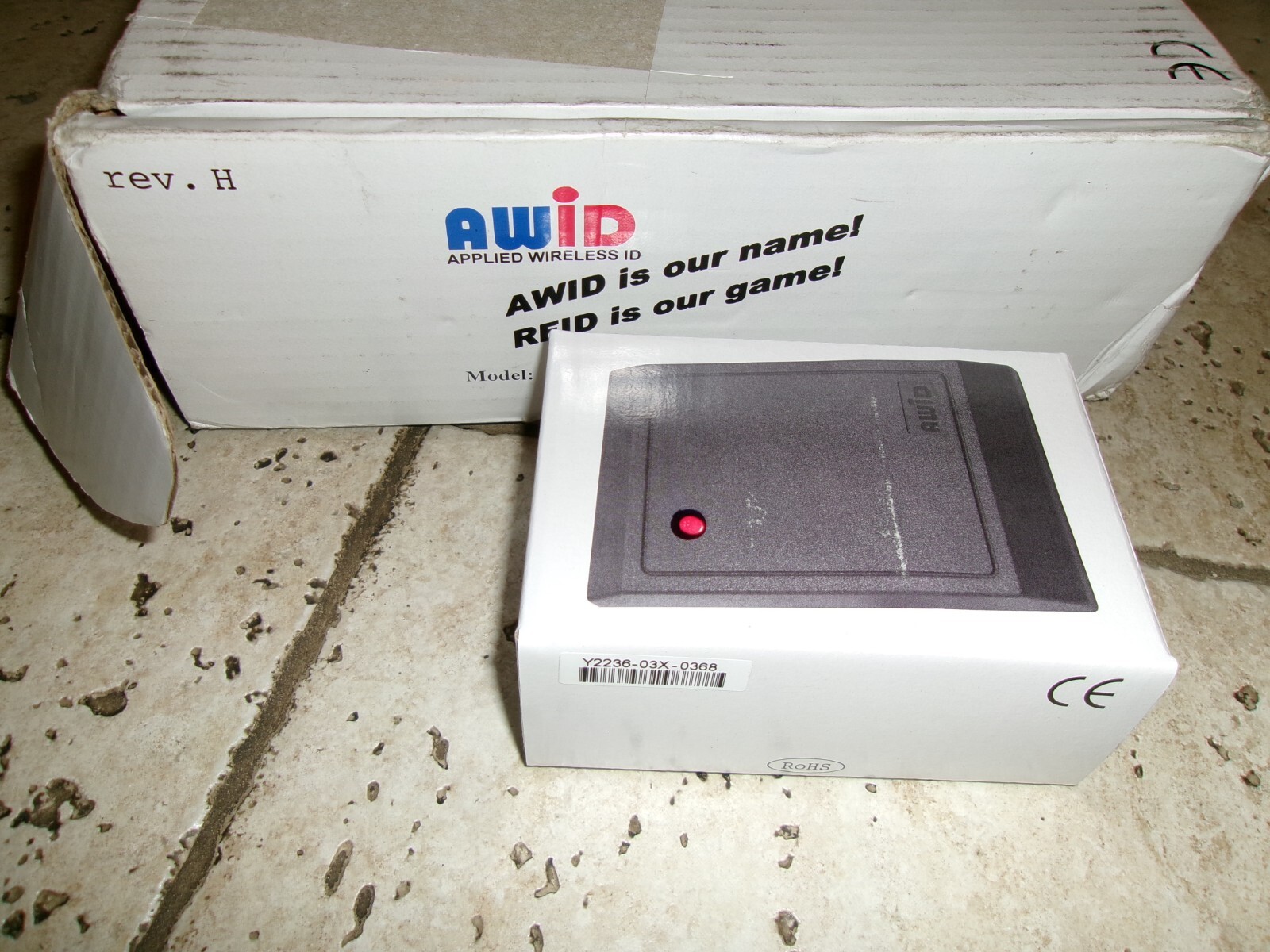 *AWID* Applied Wireless ID SP-6820 Dark Gray Prox Proximity Reader NEW ...