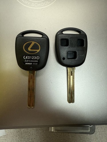 New Replacement Key Case Shell Keyless Remote Fob Uncut Blade Lexus ...