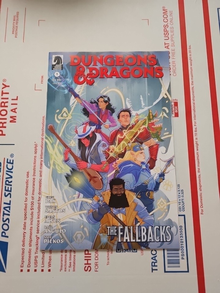 Dark Horse Dungeons & Dragons: The Fallbacks #1 Cover A NM OR BETTER | eBay