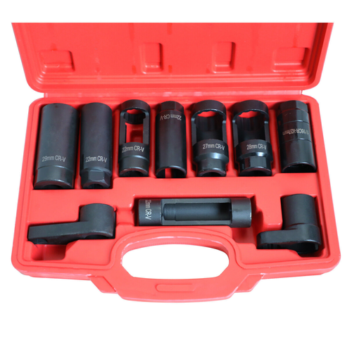 10Pcs Oxygen Sensor Socket Set Sensor Oil Pressure Sending Unit Removal ...