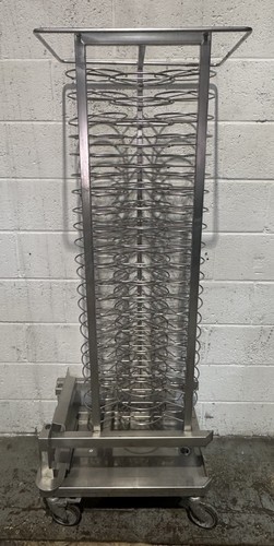 Combi Oven Roll In Plate Rack Trolley 64 Plates Can Fit Rational Models ...