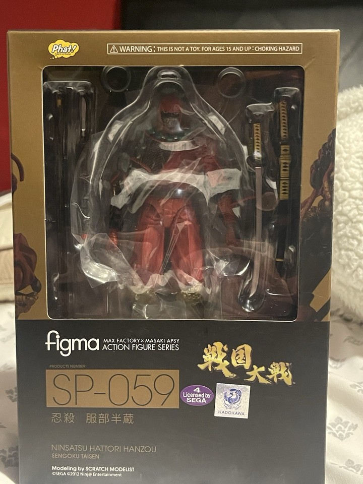 MAX Factory, Figma Action Figure, Ninsatsu Hattori Hanou, Sengoku Tausen SP-059 | eBay