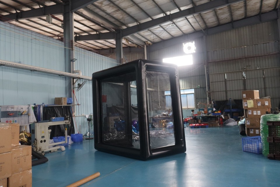 Inflatable Golf Hitting Bay Golf Training Cage Golf Simulator Projector ...