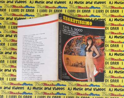book libro SEGRETISSIMO n.259 SAS il gioco dei potenti G.DE VILLIERS ...