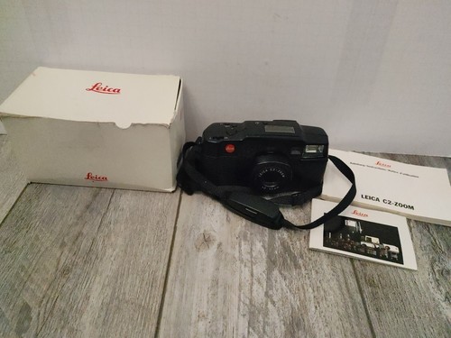 Leica C2 Zoom Black Point & Shoot 35mm Film Camera From JAPAN W- BOX ...