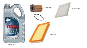 FOR FIAT 500 0.9 MK1 PETROL SERVICE KIT EURO 5 2007 - 2018 | eBay