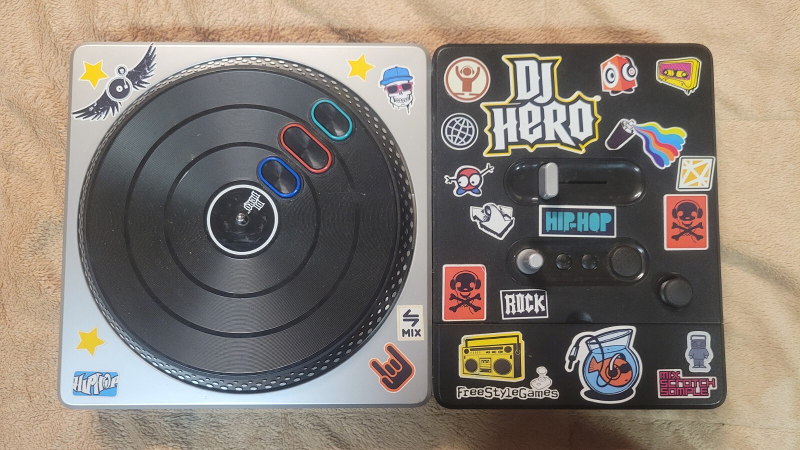 DJ Hero Wii Game TURNTABLE Controller Only For Nintendo Wii | eBay