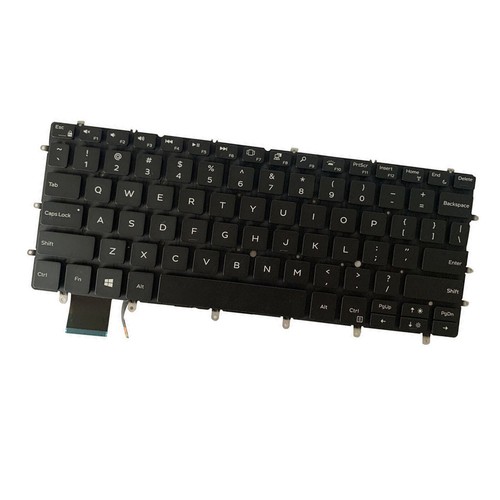 New US Keyboard Backlit Black For Dell XPS 13 9380 9380-7660SLV-PUS ...