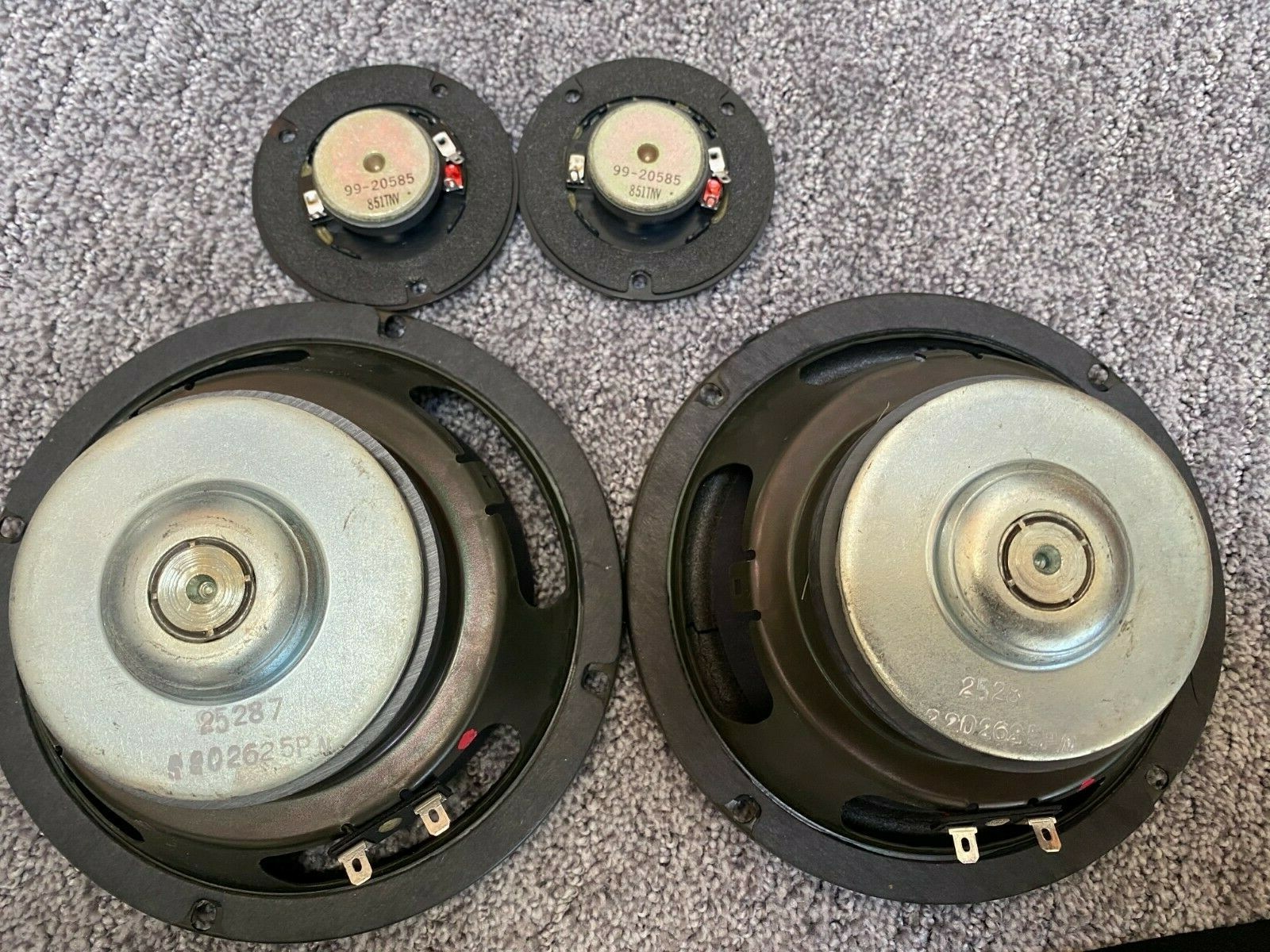 Vintage Advent A1103 speaker drivers,5 1/2",tweeters,crossovers,grills ...
