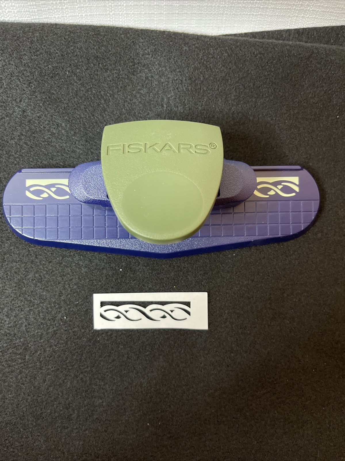 Fiskars Wave Braid Continous Edge Border Punch Paper Punch Scrapbooking ...