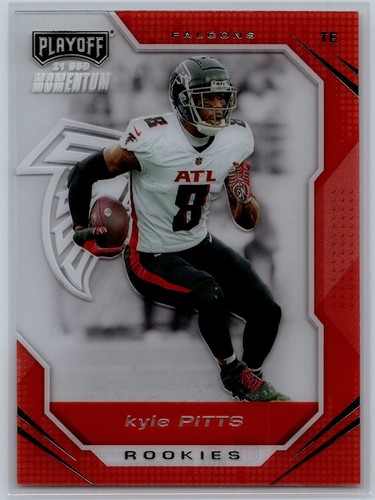 2021 Playoff Momentum Rookies Acetate #PMR-4 Kyle Pitts RC Atlanta ...
