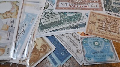 WW2 Repro Currency Bank Notes Reenactment & soldiers Pocket Litter ...