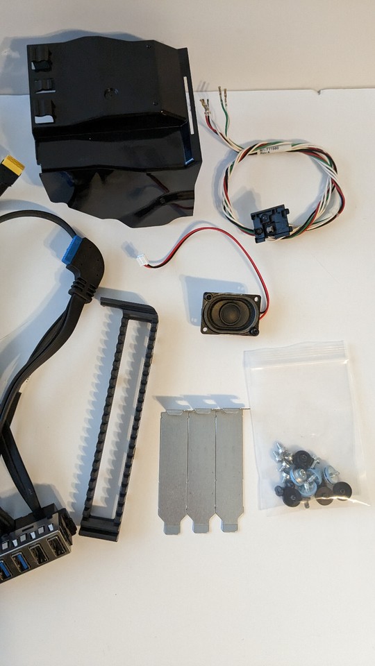 HP Prodesk 600 G1 SFF Front Panel Bezel USB Port Screws Speaker Covers ...