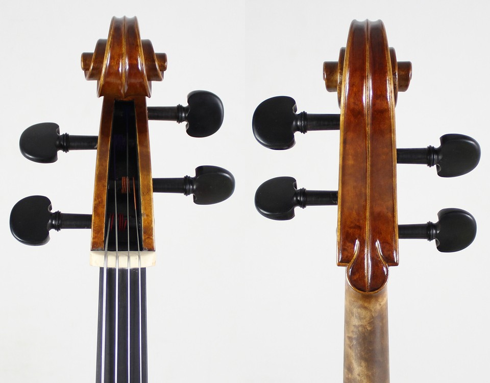 Baroque Cello! Master's Own Work! Pietro Giacomo Rogeri Cello 1717 ...