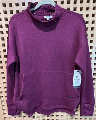 NINE WEST ACTIVE WOMENS SWEATER COLOR PLUM SIZE MEDIUM | eBay