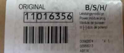 BOSCH POWER MODULE PROGRAMMED 11016356/ GENUINE PART/ BRAND NEW | eBay