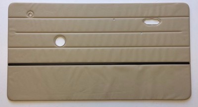 Classic Mini Door Card - Front/RH - Cream Leather/Black Trim ...