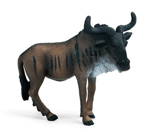 10cm Wildebeest PVC Toy Connochaetes Wild Animal Figure Kids Gift | eBay