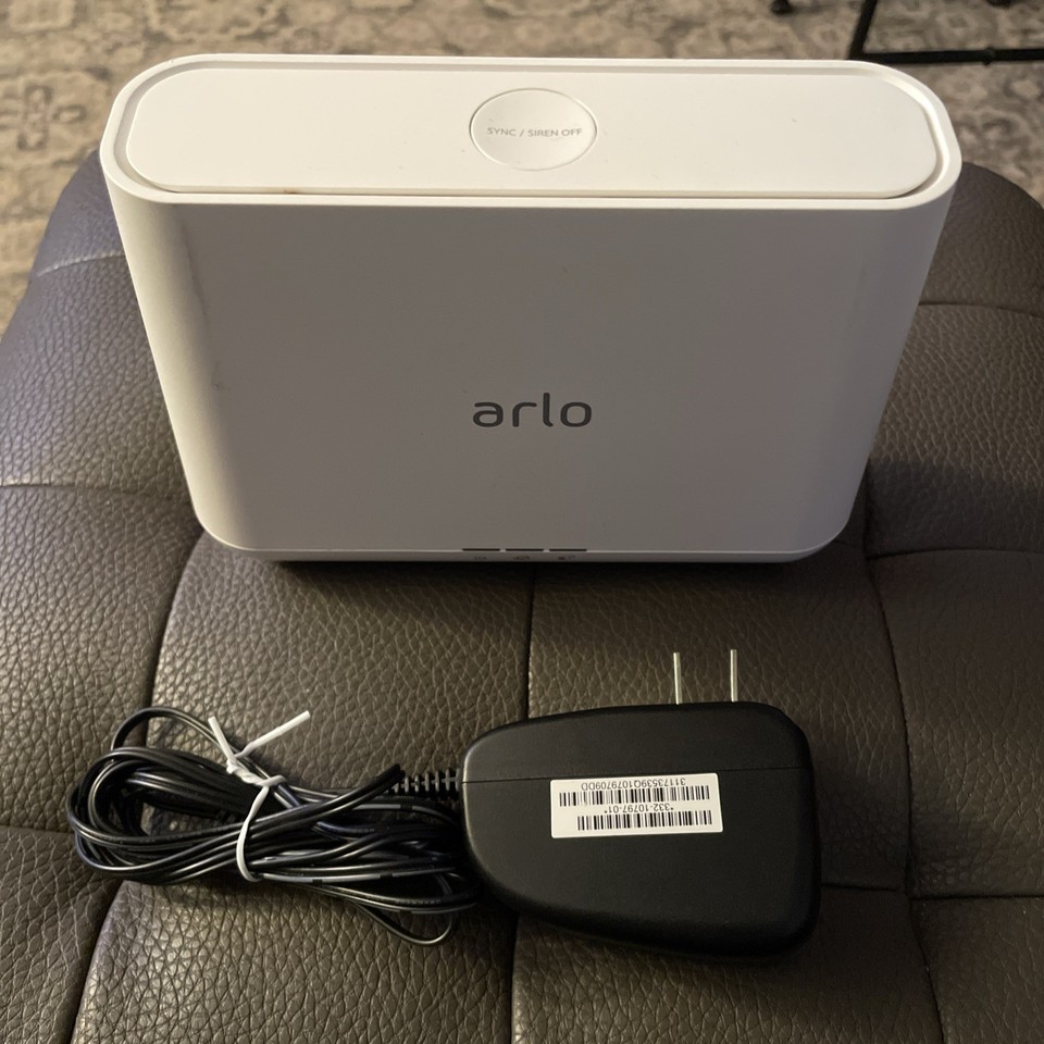 NetGear Arlo Pro VMB4000 Wireless Security Base Station w/ AC Adapter ...