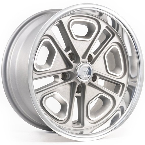 17x9.5 Resto R102 Del Ray Texture Gunmetal Milled Wheel 5x5 (1mm ...
