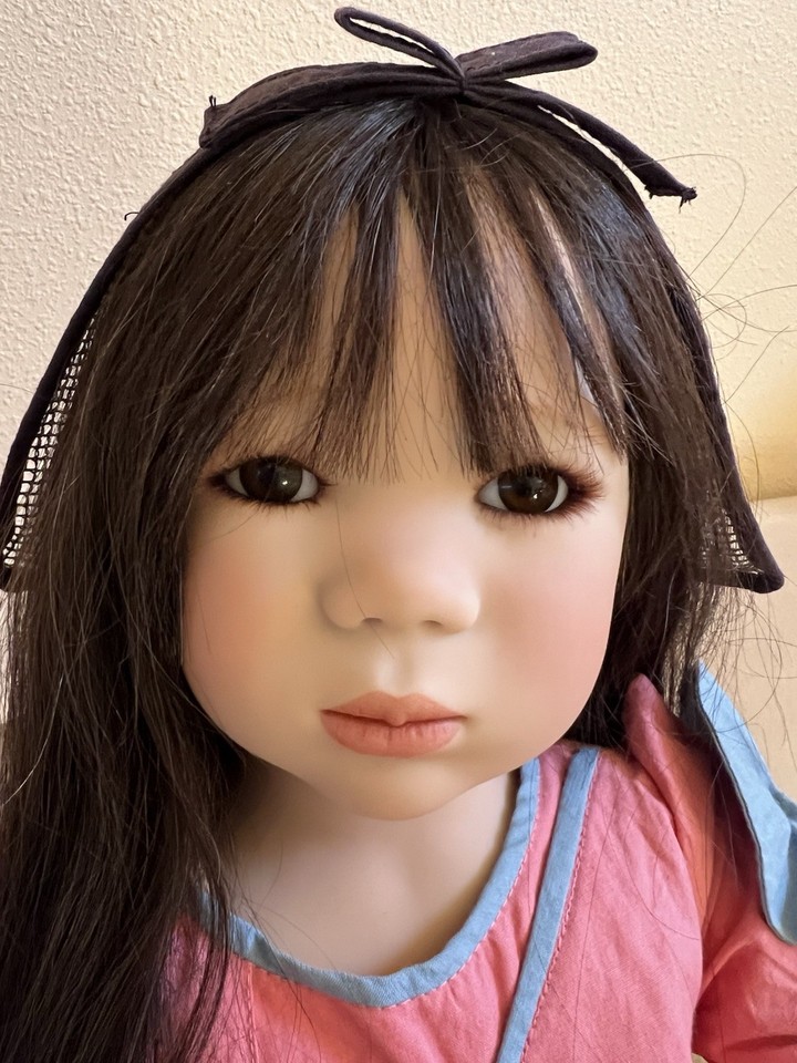 Dark Haired Beauty SHILIN By Annette Himstedt Plus Bonus Charlie Bear Panda.2007 | eBay