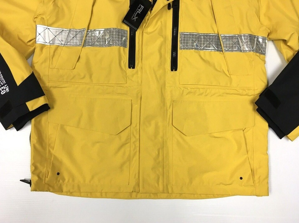 RLX Polo Ralph Lauren Military Army Unit 03 Reflective Rescue Rain Tech ...