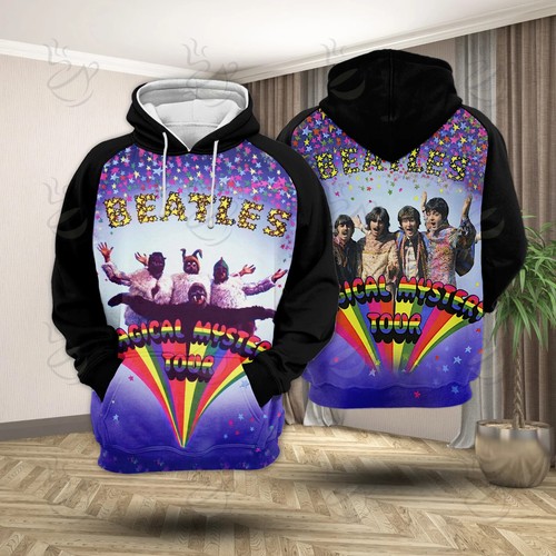 The Beatles Magical Mystery Tour Pullover Hoodie, Music Lovers, S-5XL ...