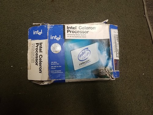 Intel Celeron Processor 1.3 GHz 100-MHz System Bus 256KB Cache Sealed ...