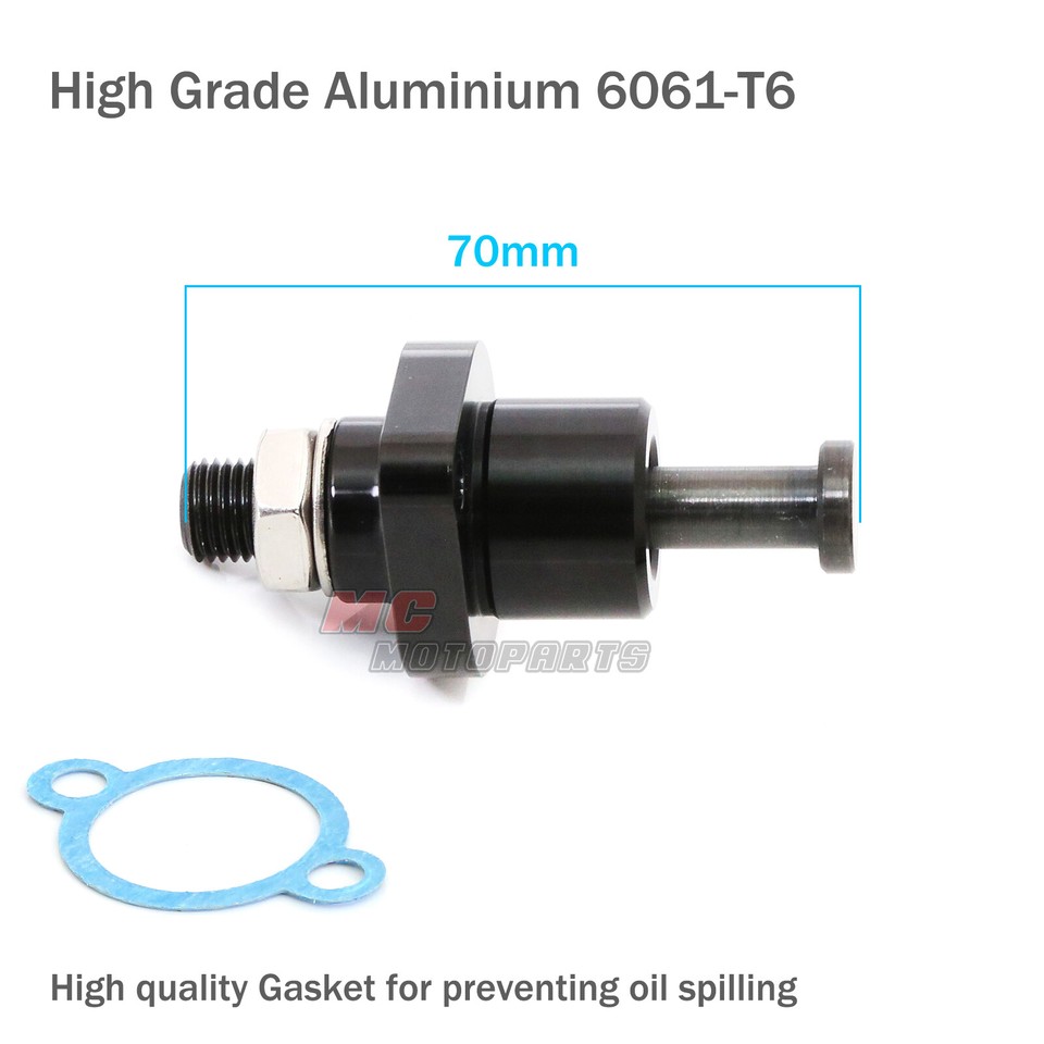 Black CNC Manual Timing Chain Tensioner For Yamaha YZF R6 99 00 01 02 ...