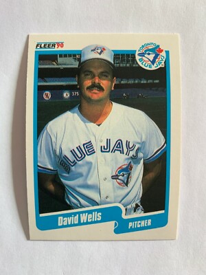 1990 Fleer DAVID WELLS Card #96 - Blue Jays | eBay