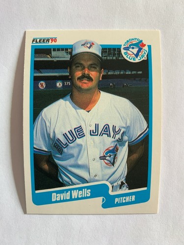 1990 Fleer DAVID WELLS Card #96 - Blue Jays | eBay