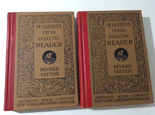 ANTIQUE (1920 & 1921) Mc GUFFEY'S ECLECTIC READERS BOOKS 5 & 6 (FREE ...