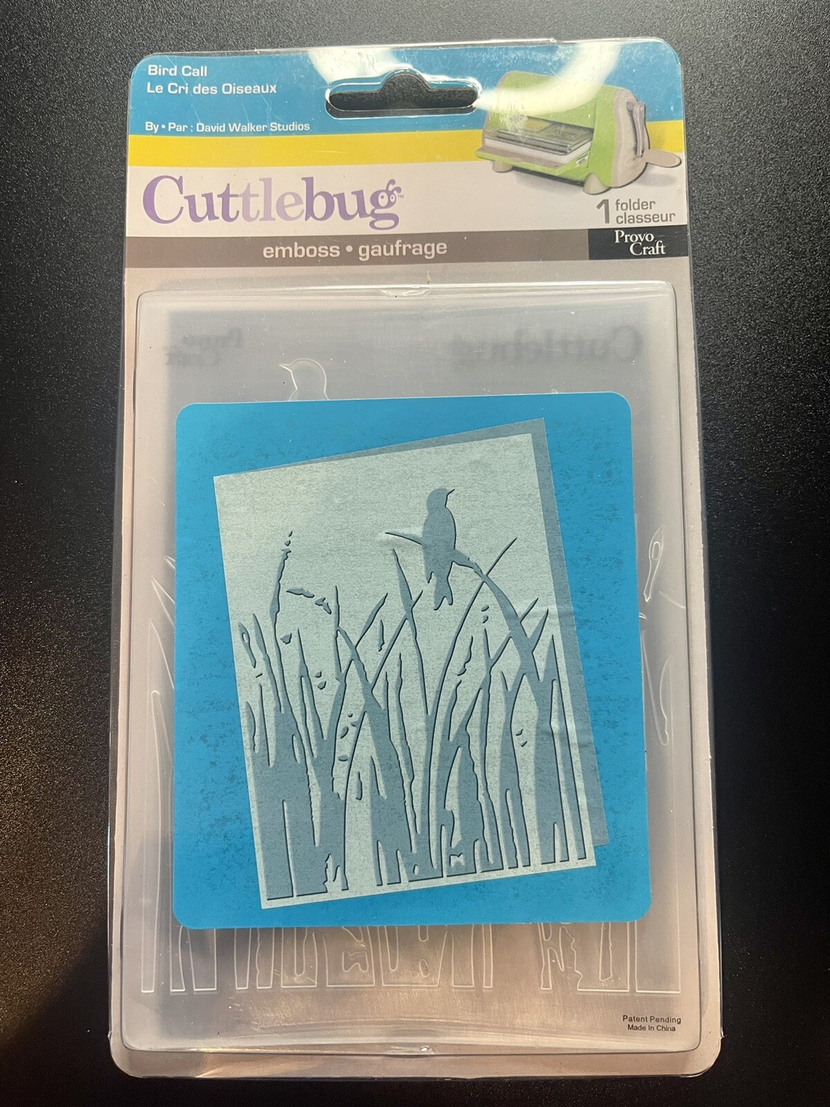 Cuttlebug Embossing Die Bird Call Provo Craft Le Cri des Oiseaux Bird ...