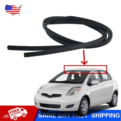2pcs Roof Drip Side Finish Moulding Set For Toyota 07-11 Yaris ...