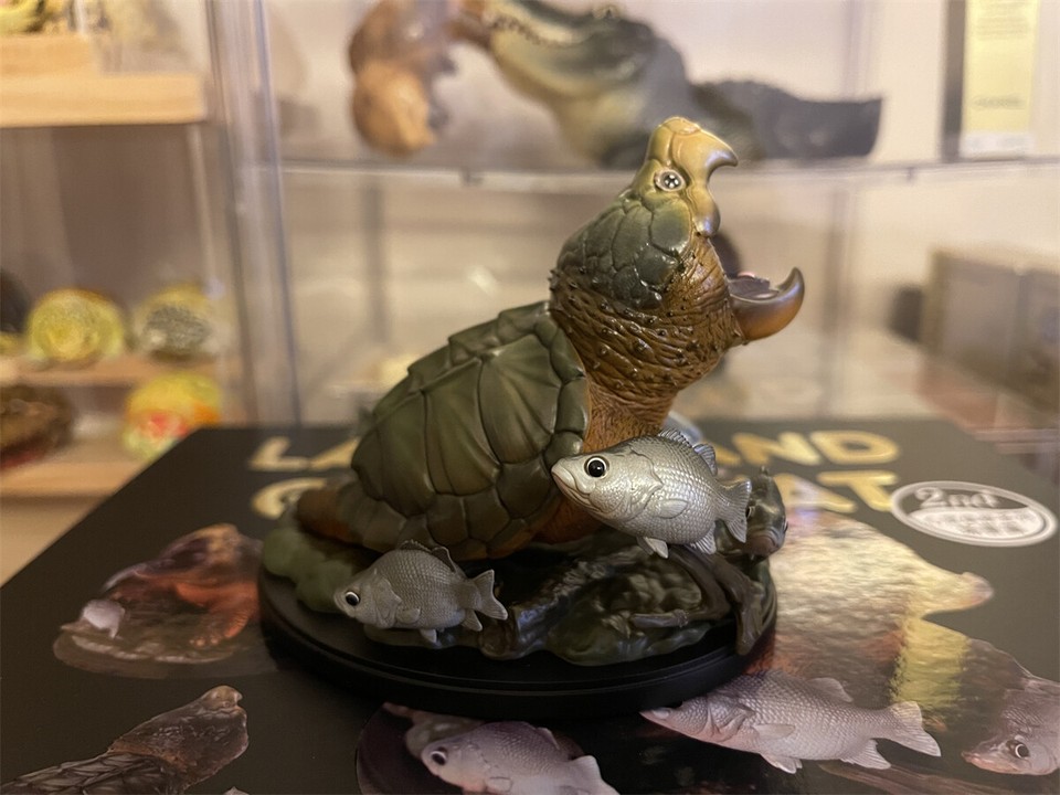 ANIMAL HEAVENLY BODY Alligator Snapping Turtle Figure Gift Animal Model ...