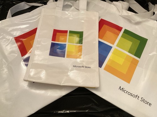 Microsoft Store Tote Bags Exclusive Set | eBay