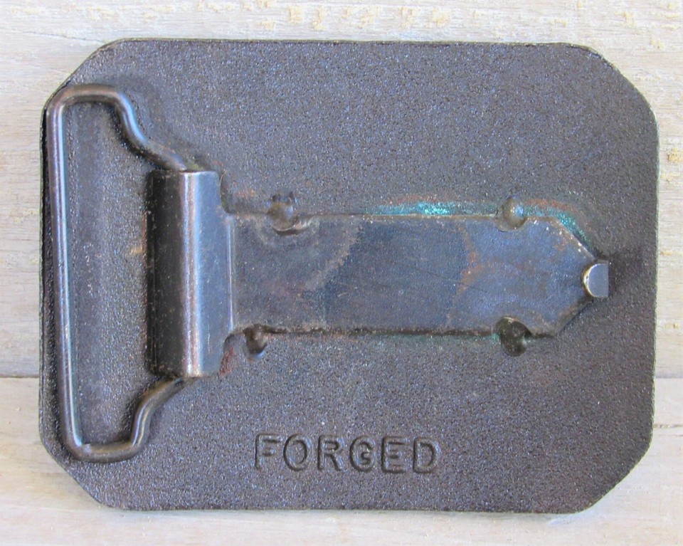 Forged Belt Buckle Illinois Forge Inc. Rock Falls IL 1952 1977 | eBay