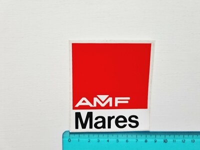 Adhesive AMF Mares Sticker Autocollant Vintage 80s Original | eBay