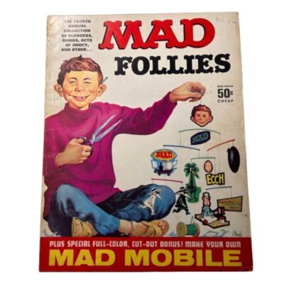 Mad Magazine - 4th Annual Collection of MAD Follies 1966 #4 Vintage | eBay