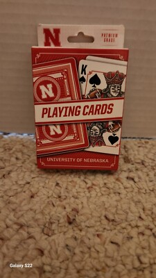 Brand New University Of Nebraska Playing Cards! | eBay