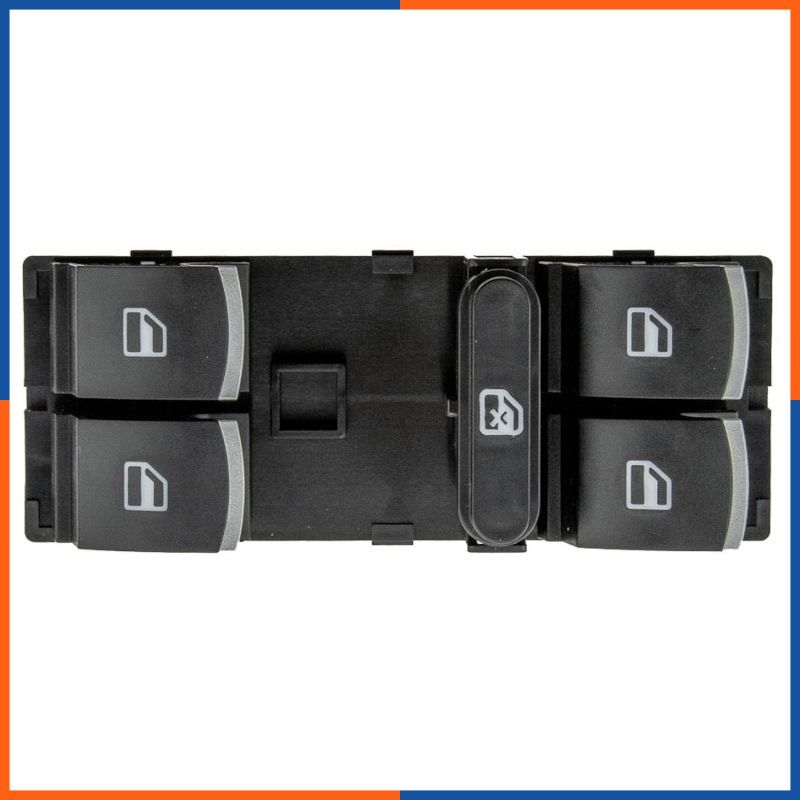 Interrupteur leve vitre avant pour VW | 1K4959857A, 5K4959857 ...