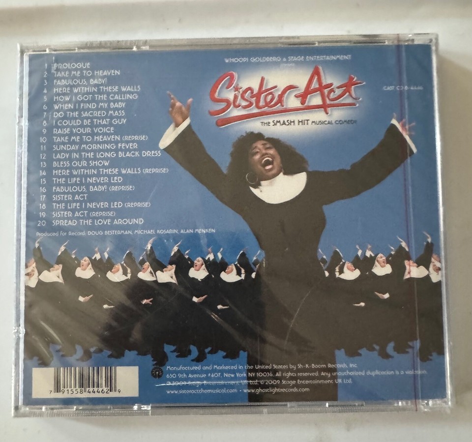 Sister Act Original London Cast Recording CD M I N T BRAND NEW FACTORY ...