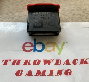 Nintendo 64 N64 Official OEM Brand Expansion Pak Pack AUTHENTIC *TESTED ...