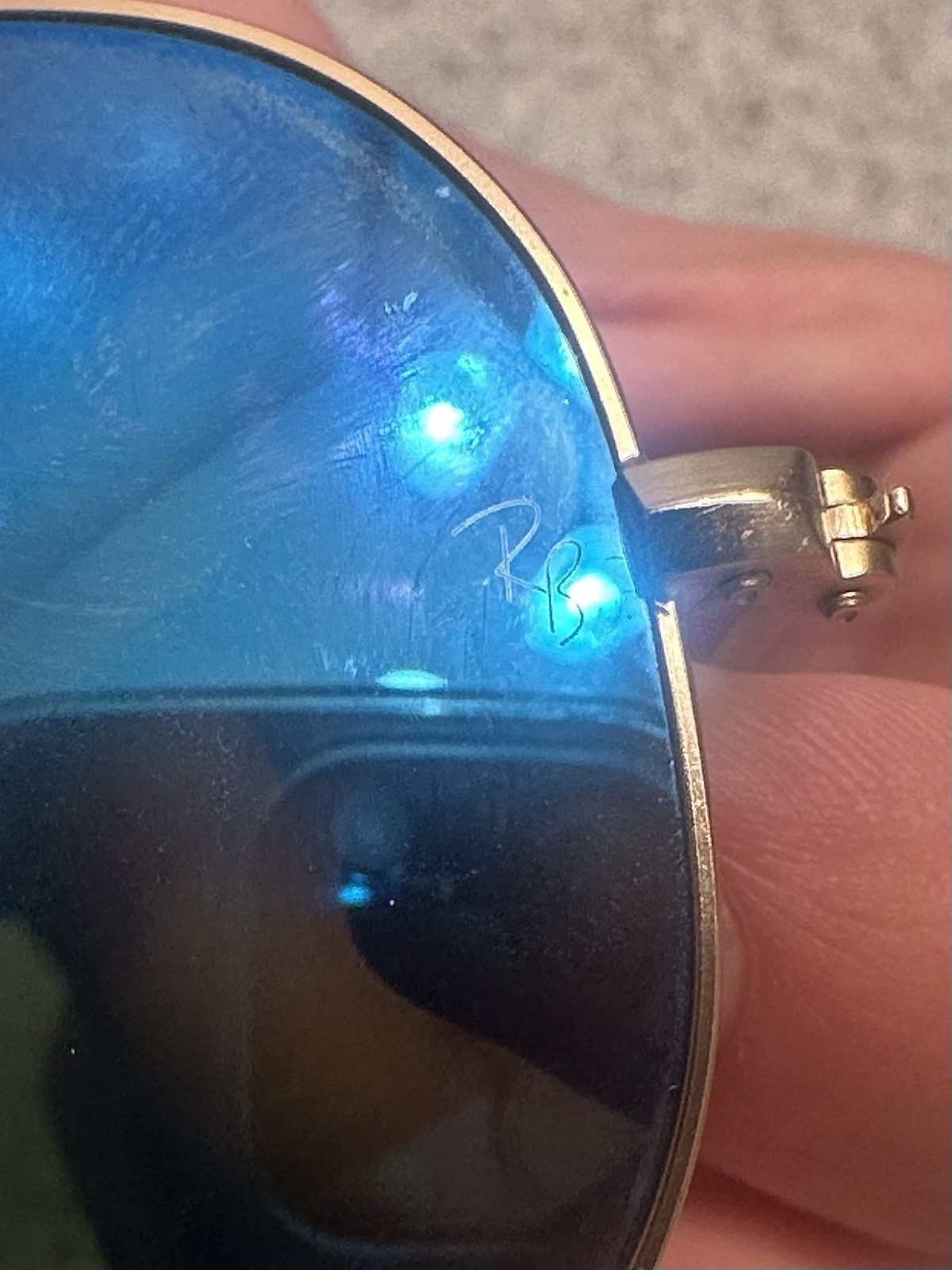 Ray-Ban RB3025 AVIATOR FLASH Sunglasses 55014 | eBay