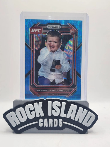 Hasbulla Magomedov 2023 Panini Prizm UFC #200 Blue Wave Prizm RC | eBay
