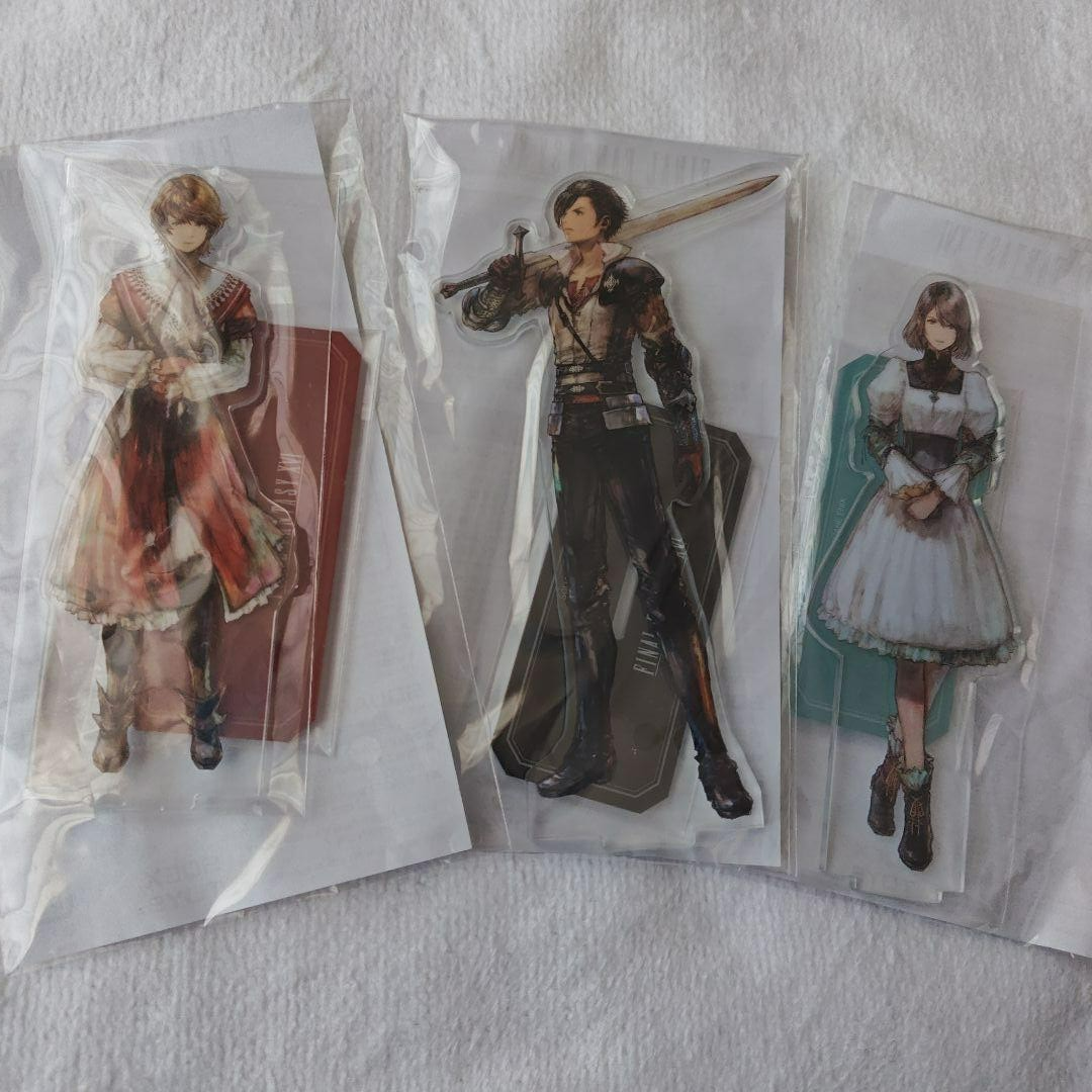 Final Fantasy Kuji FF XVI 16 supporto acrilico set completo E-prize ...