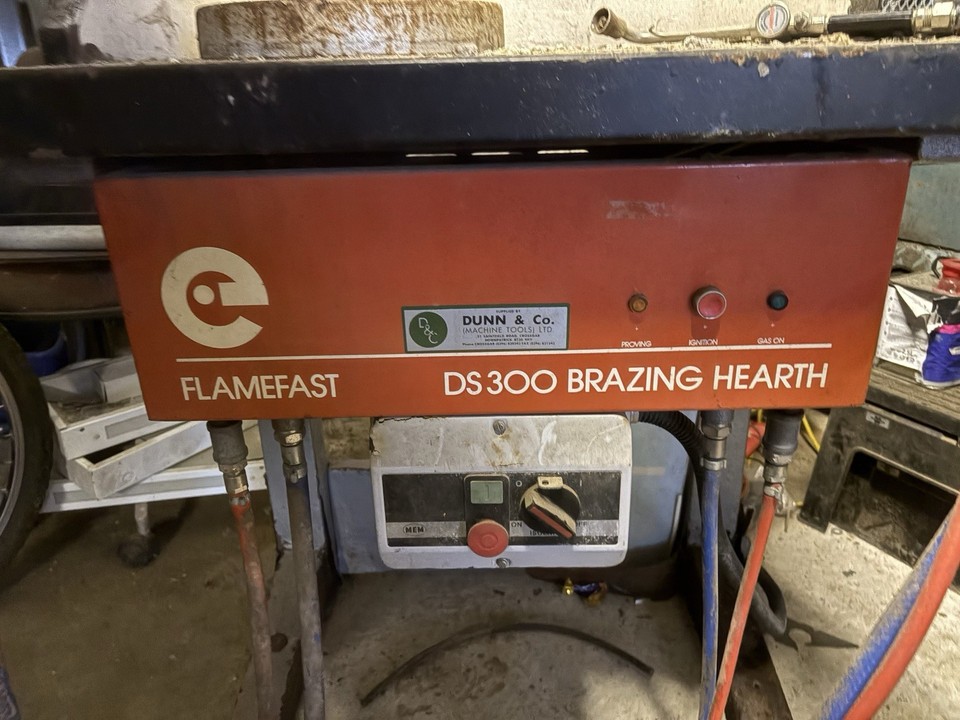 Flamefast Ds300 Chip Forge / Gas / Electric Brazing Hearth With Two One ...