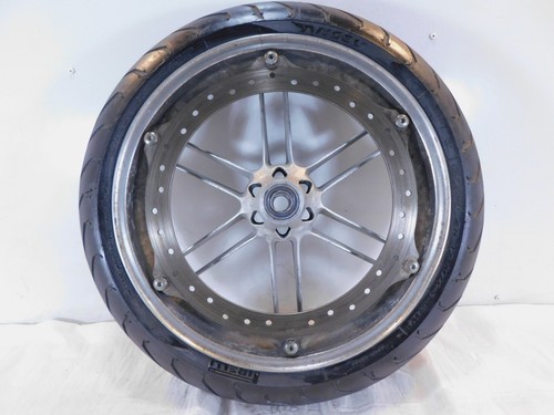 Buell XB XB9R XB12R Firebolt & Lightning Silver Front Wheel Rim Rotor ...